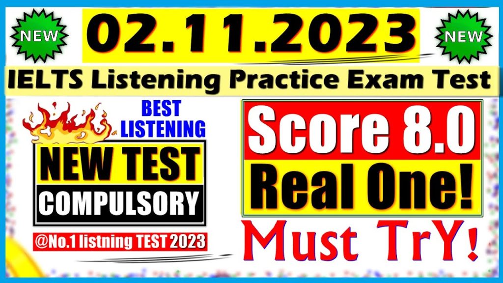 IELTS LISTENING PRACTICE TEST 2023 WITH ANSWERS | 02.11.2023 – HASH IELTS