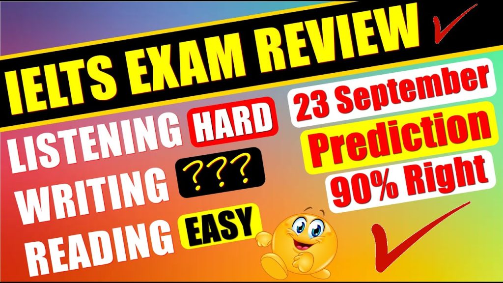 IELTS REAL EXAM REVIEW | 23 September Exam Review | Listening | Reading ...