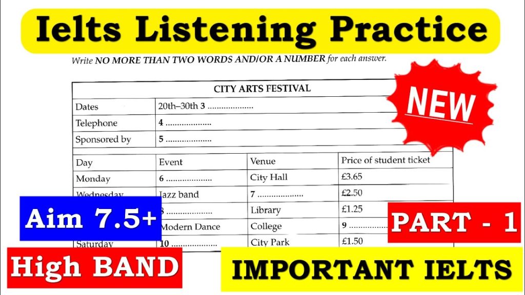 Ielts Listening Practice Test 2024 With Answers ( Part – 1 ) – HASH IELTS