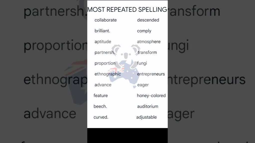 PTE Listening Spelling practice | Listening Fill In The Blanks spelling ...