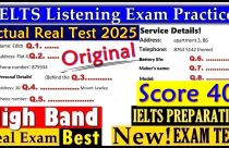 IELTS LISTENING PRACTICE TEST 2025 WITH ANSWERS | 11.07.2025 – HASH IELTS