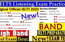 IELTS LISTENING PRACTICE TEST 2025 WITH ANSWERS | 22.02.2025 – HASH IELTS